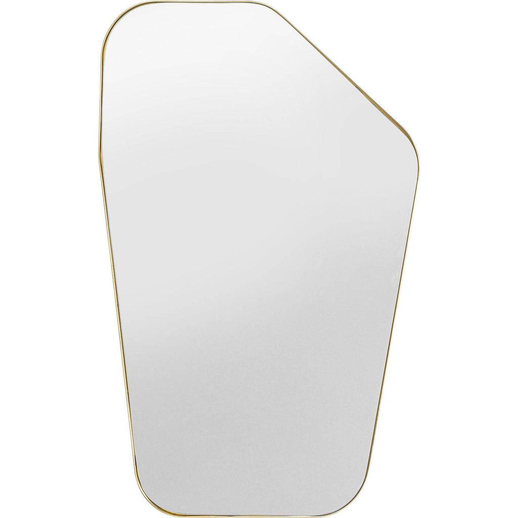 Gold Stainless Steel Frame Mirror | Gold Frame Mirror | JULIA VENCE ...