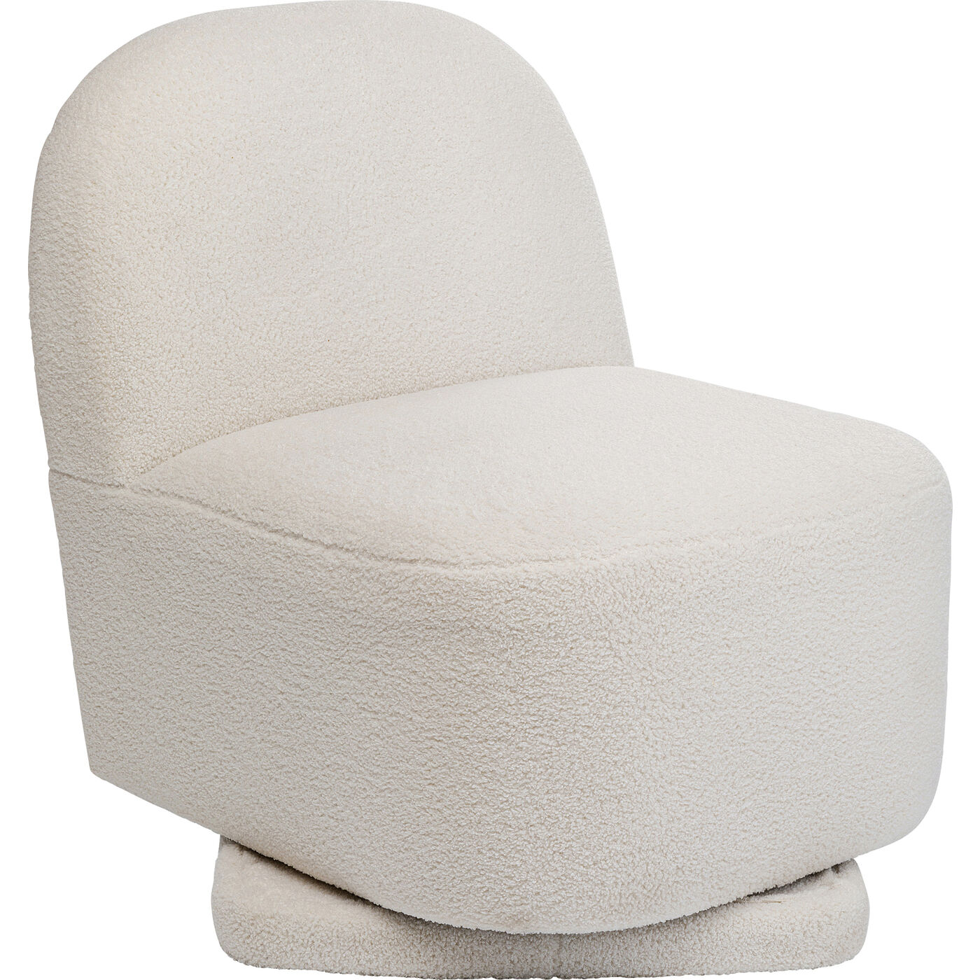 Swivel Armchair Ted Cream – JULIA VENCE STORE
