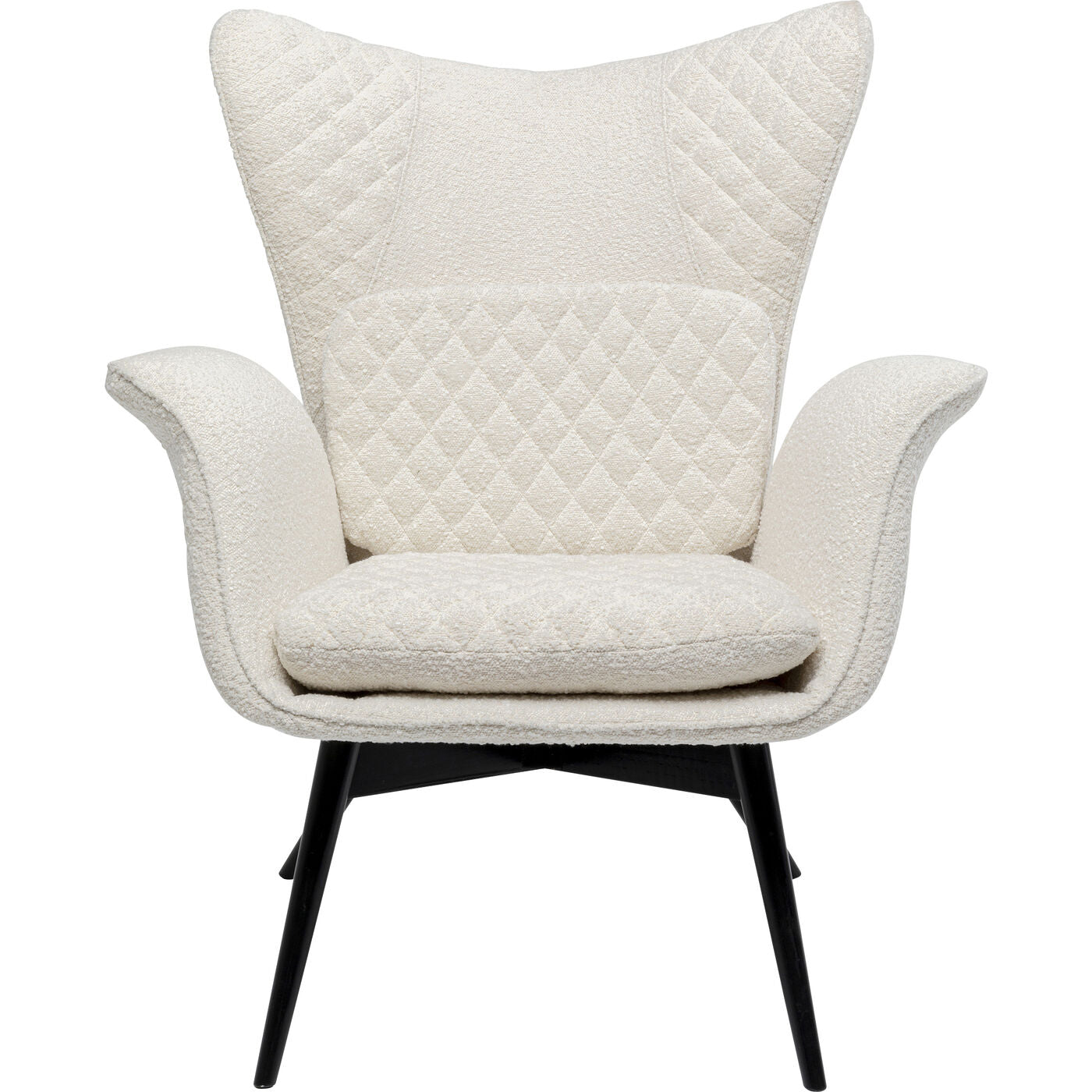 Luxurious Armchair | Tudor Boucle Cream | JULIA VENCE STORE