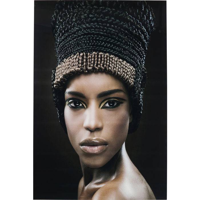 Glass Portrait Art | Glass Picture | JULIA VENCE STORE – DEKOR